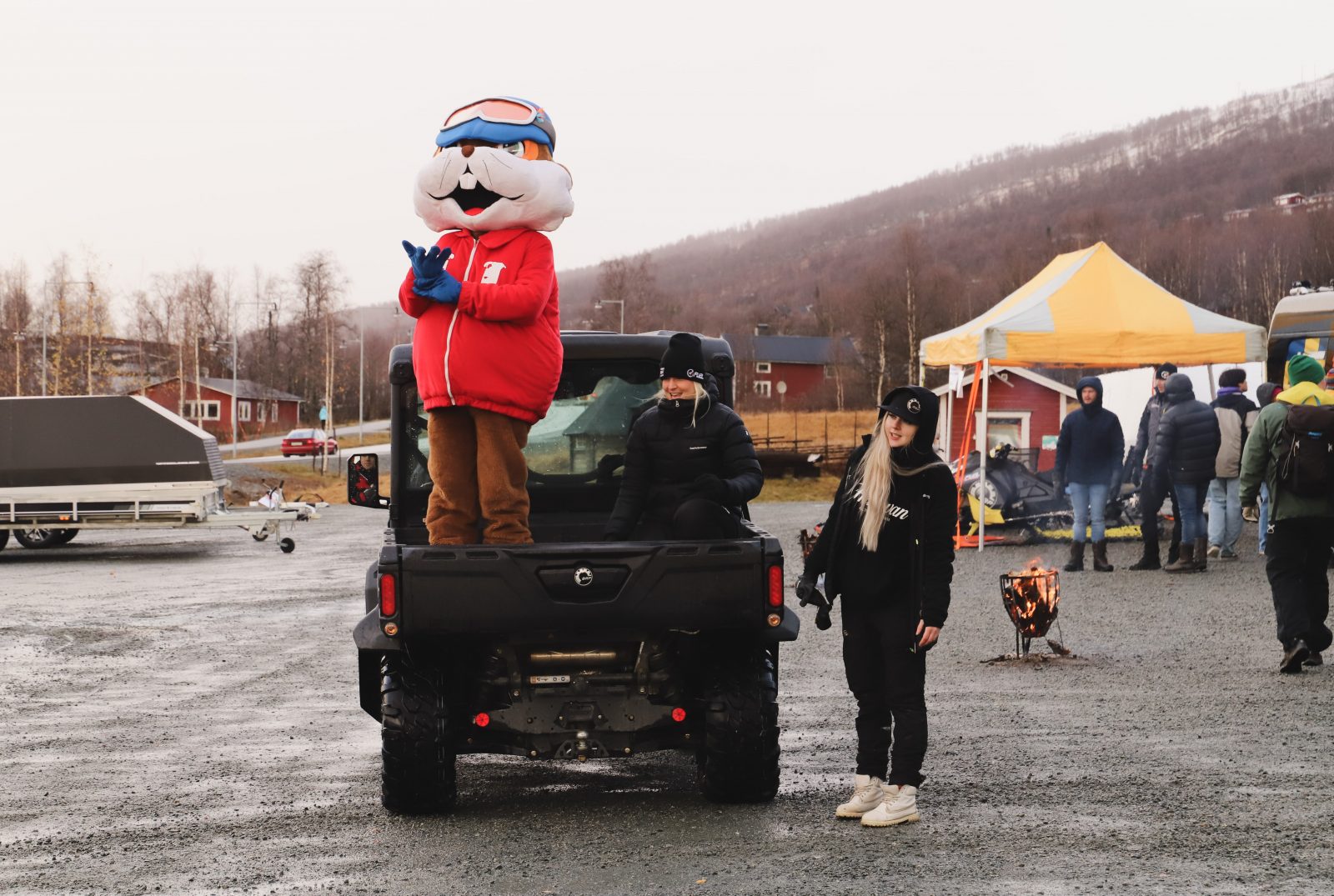 Skoterns dag i Hemavan