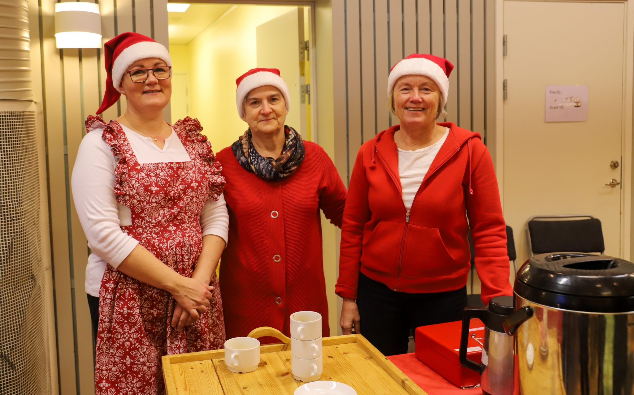Stensele hembygdsförening arrangerade julmarknad